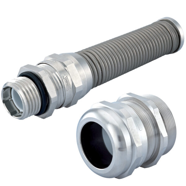 Nickel Plated Brass Metric Thread | Cable Gland | Cord Grip | Strain ...