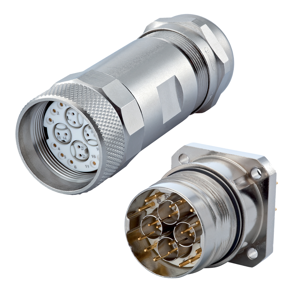 M23 Connectors | Circular Connectors | Fast Ethernet PoE | Hybrid ...