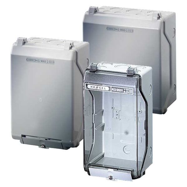 Hensel Enclosures: Hensel | DP, DPC ENYCASE | KF ENYCASE A, B, C, G, P ...