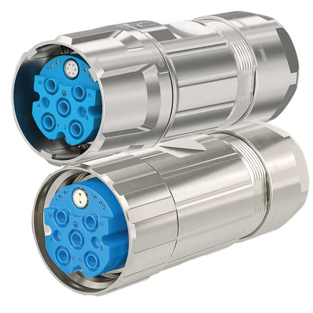 M40 Hybrid | Circular Connectors | Straight | Female Thread | Male ...
