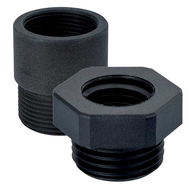 Thread Reducers | Black Nylon | Metric to Metric | NPT to NPT | Sealcon