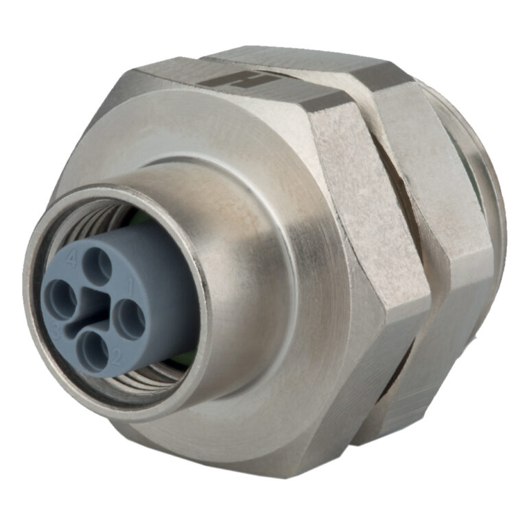 M12 Power Panel Connector | SA712-7.S44.200.000 | Sealcon