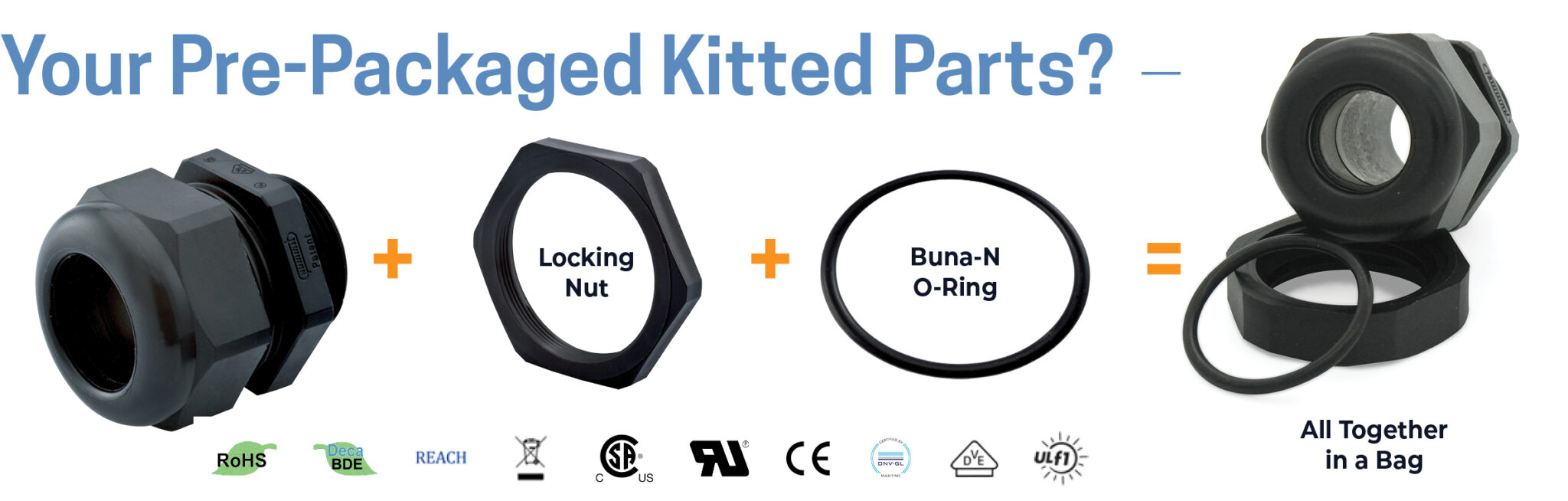 What are the Benefits of Pre-Packaging Cable Glands? | Sealcon